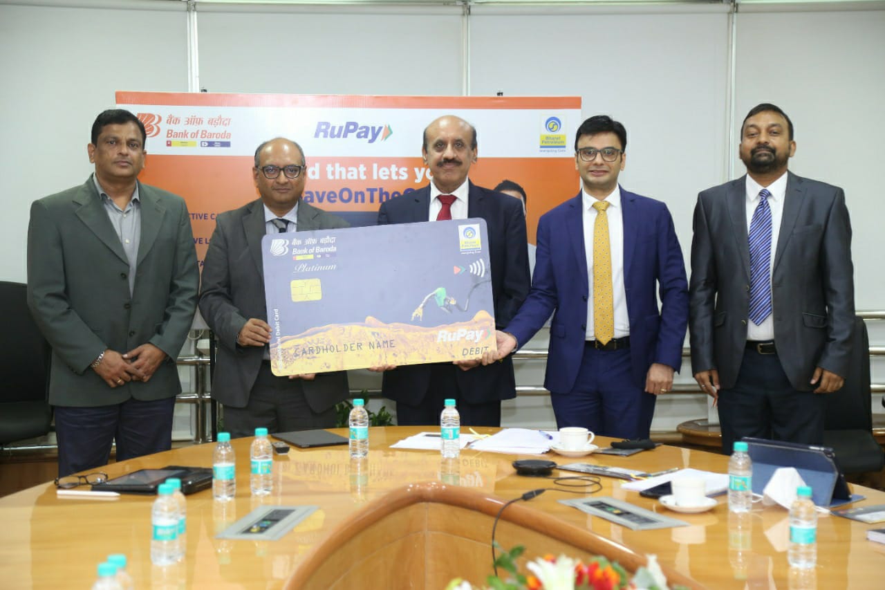 Bharat Petroleum Bank Of Baroda RuPay NCMC Platinum International Co Bharat Petroleum Bank Of Baroda RuPay NCMC Platinum International Co