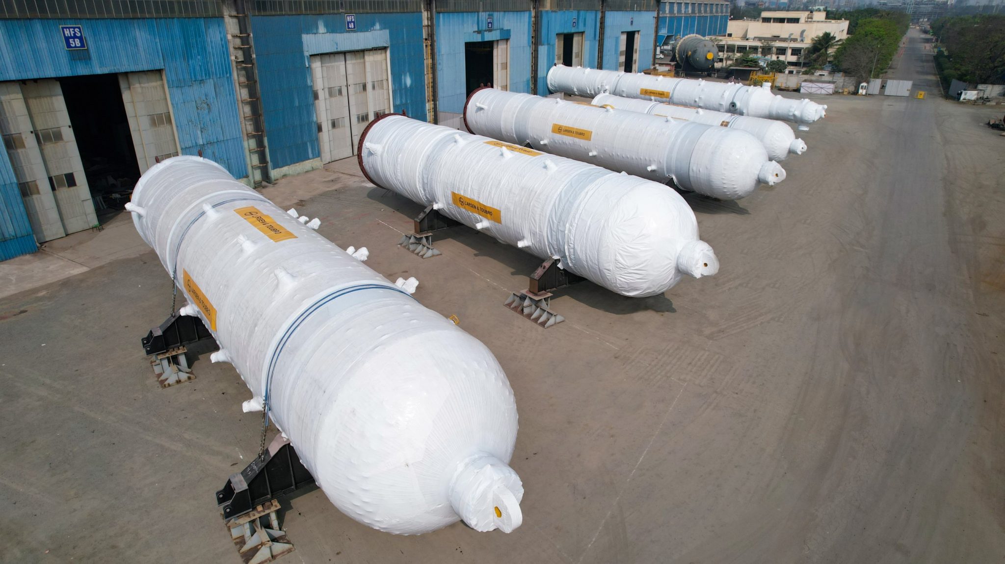 L&T Dispatches Critical Reactors To USA For Renewable Diesel Project ...