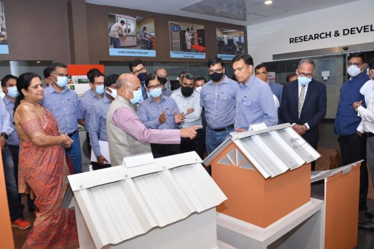 Union Steel Minister Lays Foundation Stone For New 5 MTPA Project At ...