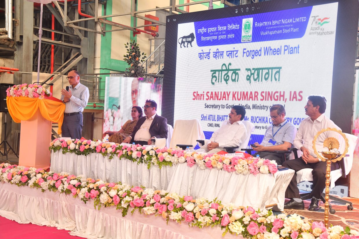 First Consignment Of LHB Wheels Flagged Off To Indian Railways By RINL - Indian PSU | Public ...