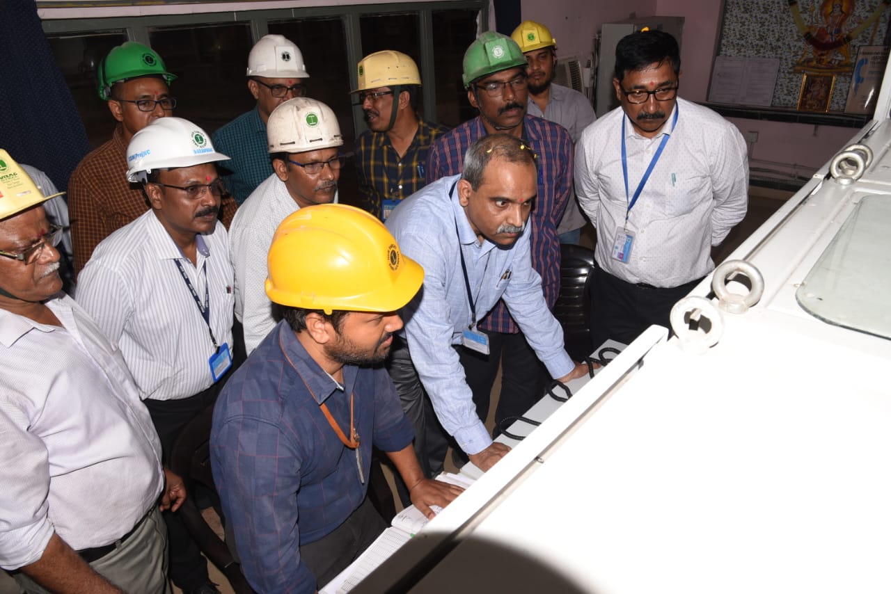 LD Gas Holder-2 Of Visakhapatnam Steel Plant Commissioned After Repairs ...