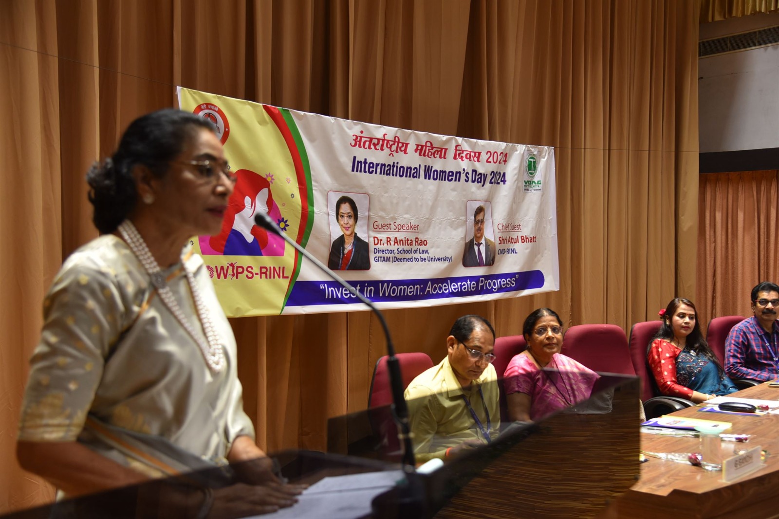 RINL & Its Women Employees Are Highly Appreciable : Dr. Anita Rao ...
