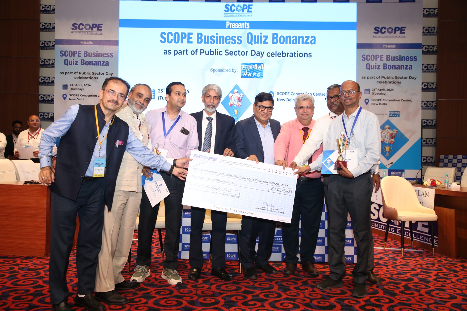 NTPC Triumphs At SCOPE Business Quiz Bonanza 2024 - Indian PSU | Public ...