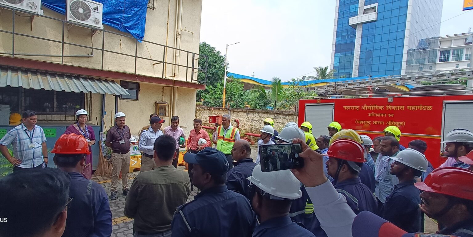 MGL Conducts Emergency Mock Drill At City Gate Station In Mahape ...