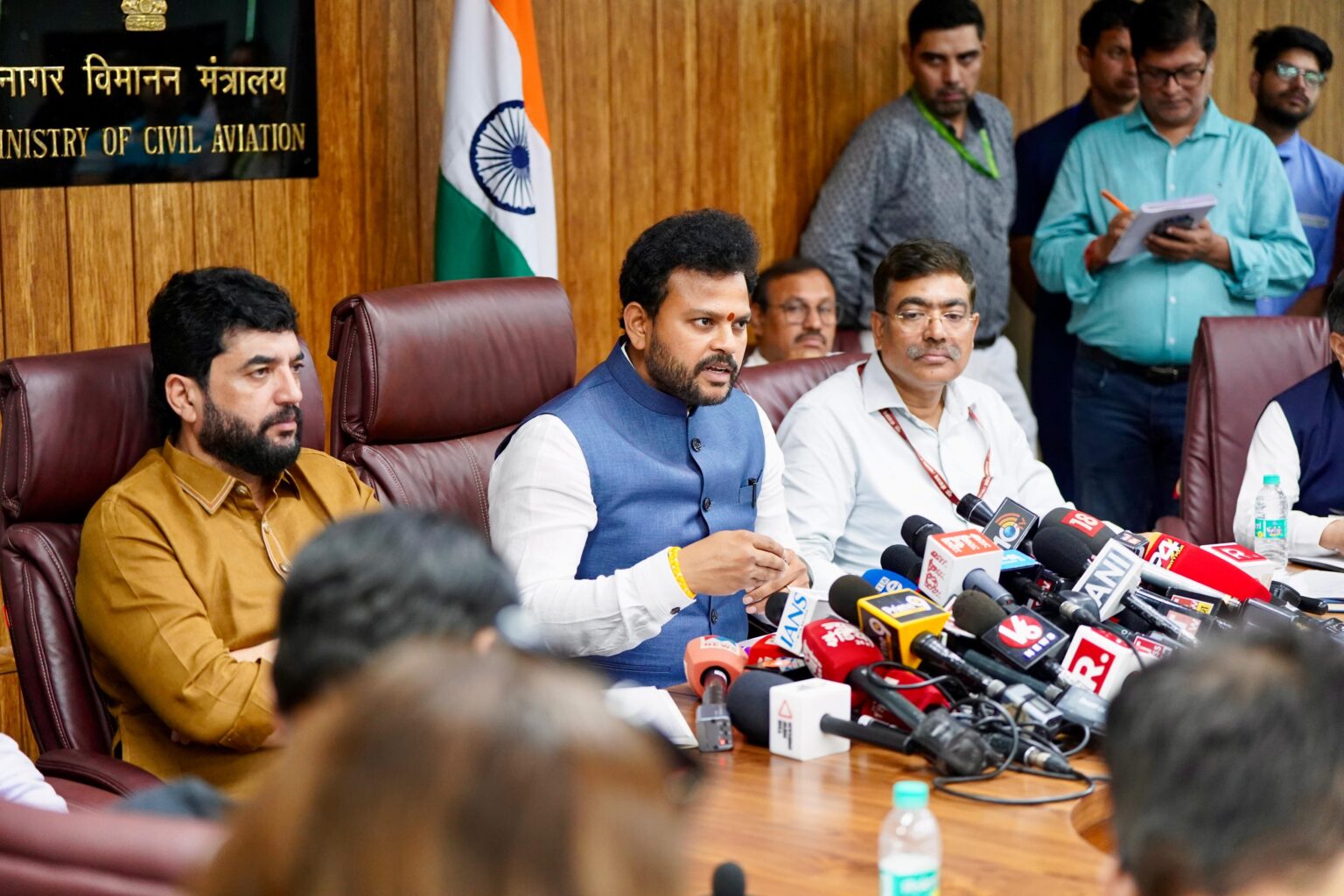 Civil Aviation Minister Ram Mohan Naidu Addresses Media On AI171 Crash ...